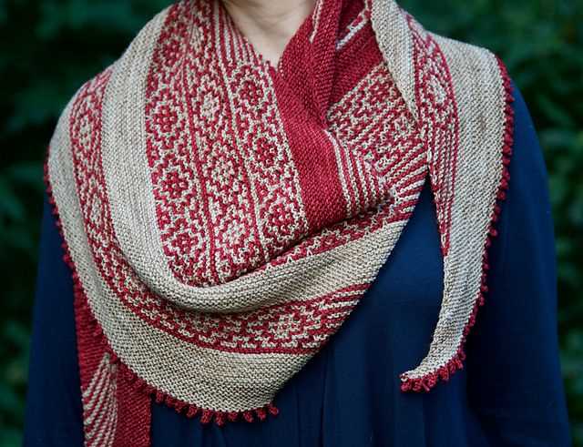 Chic and Cozy: Create Your Own Two-Tone Shawl