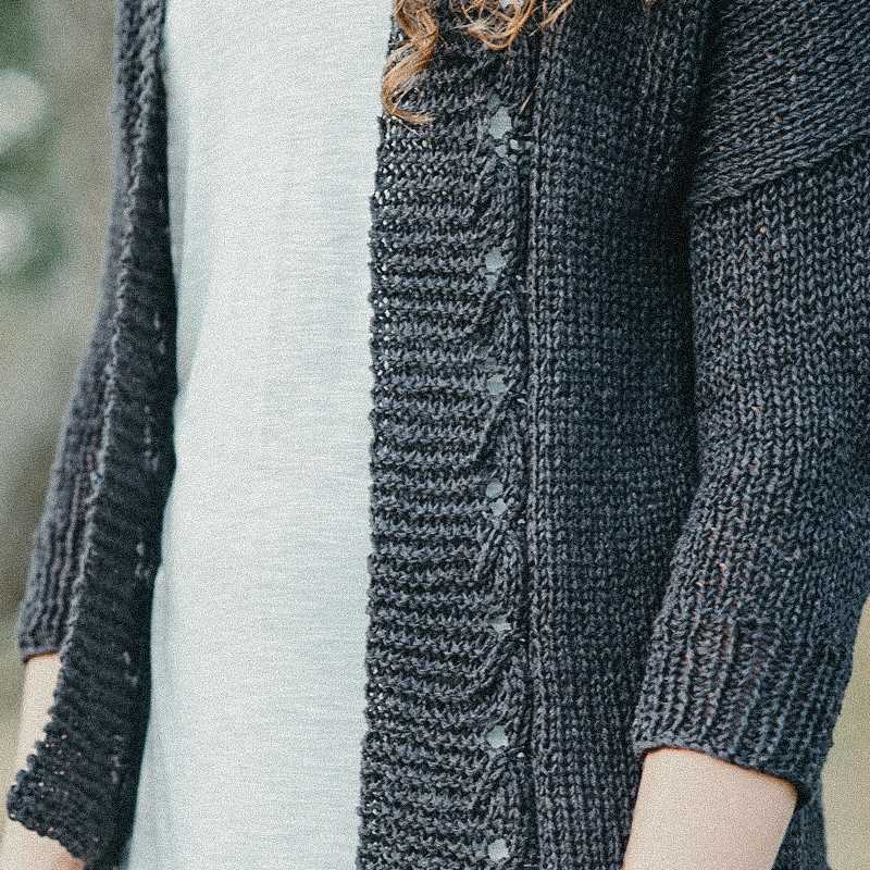 Simply Knit: A No-Button Cardigan Pattern