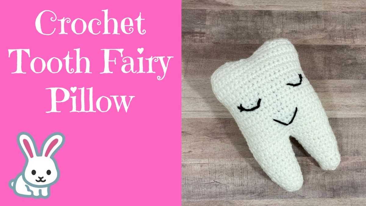 Easy DIY Tooth Fairy Pillow Knitting Pattern