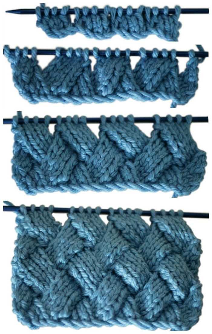 Knit a unique entrelac headband with this pattern!
