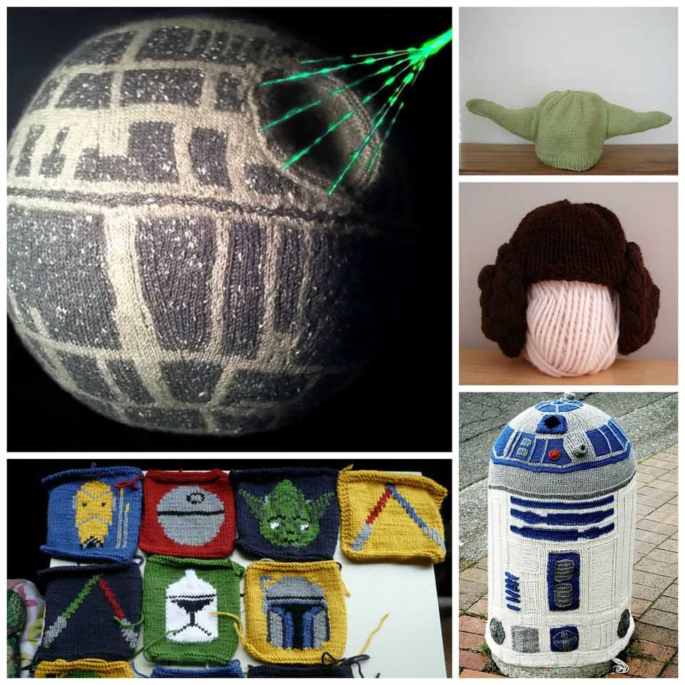 Unleash your inner geek with these knitting patterns