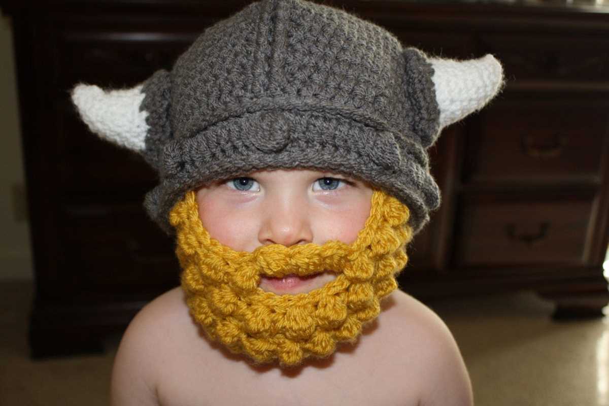 Unique Knitting Pattern for a Viking Hat