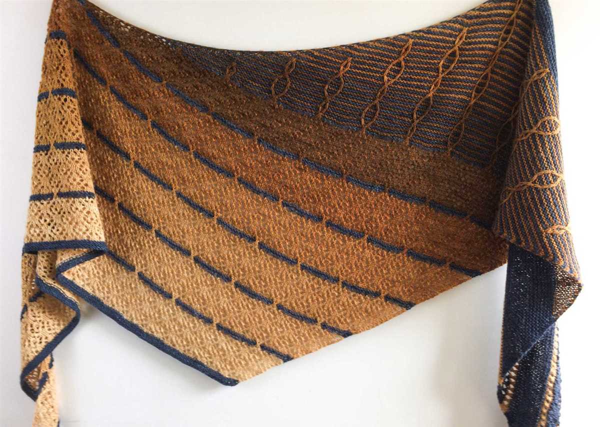 How to Knit a Boomerang Shawl with a Free Pattern