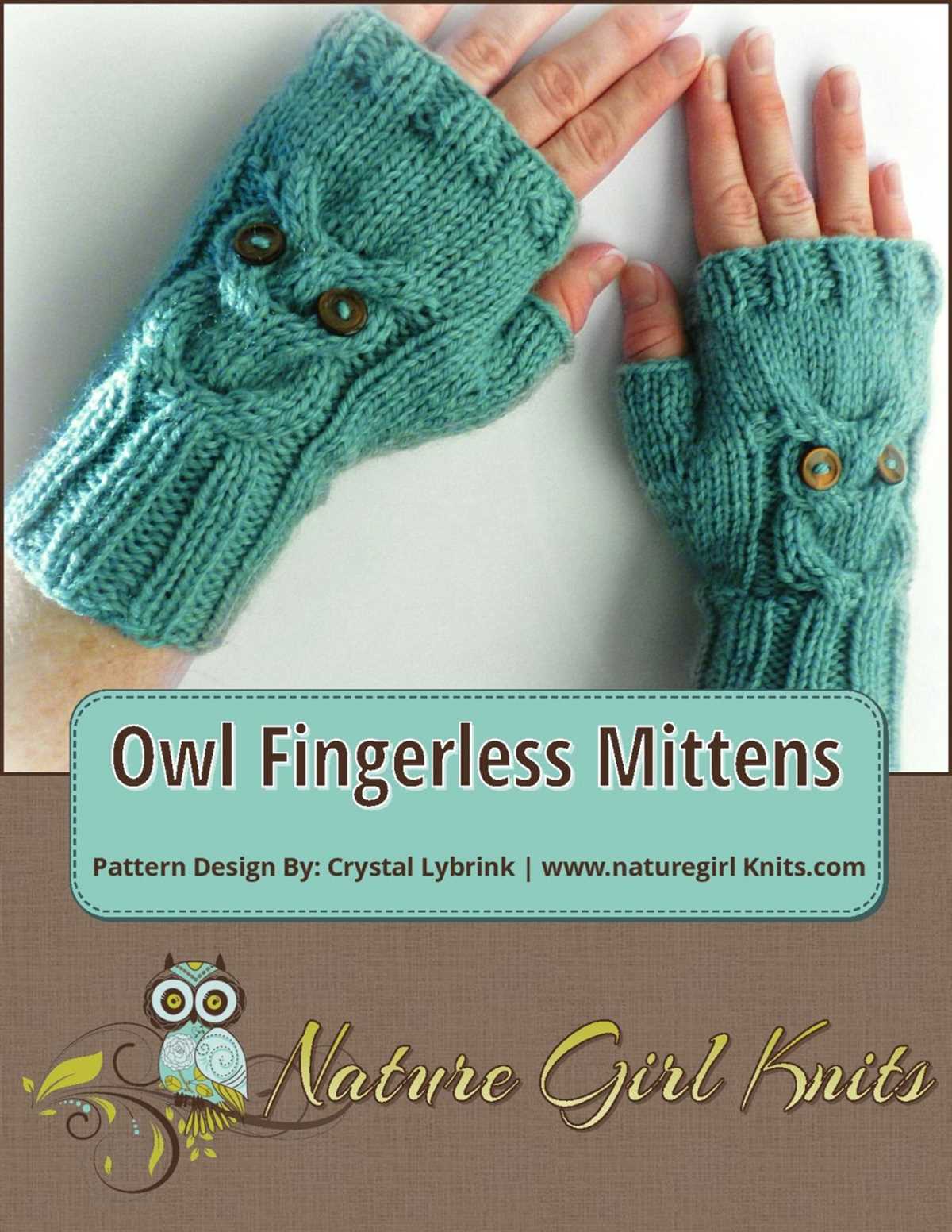 Owl-inspired Knitted Cable Pattern