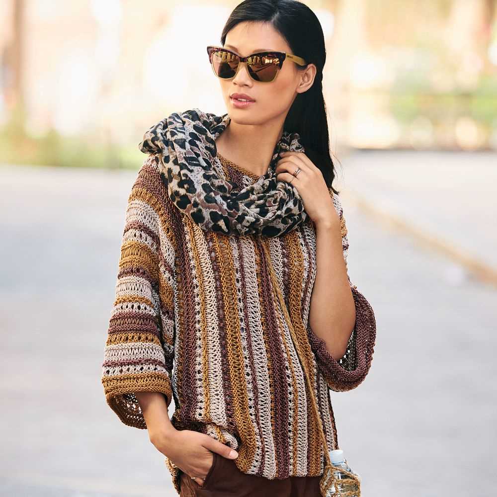 Unique Twist: The Trendy Asymmetrical Wrap Knit Pattern