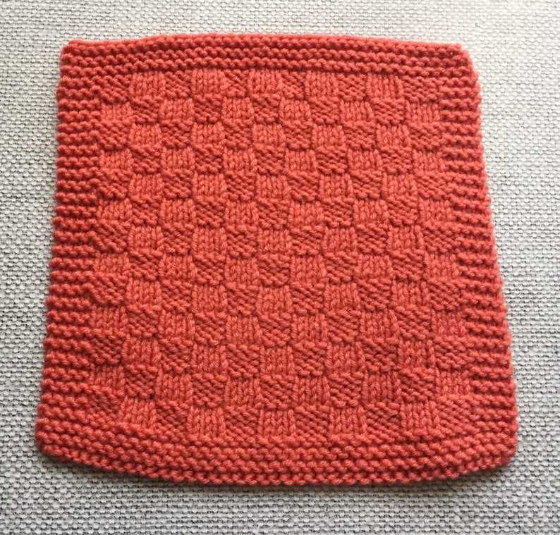 Whisker's Delight: Knit Your Own Cat Dishcloth