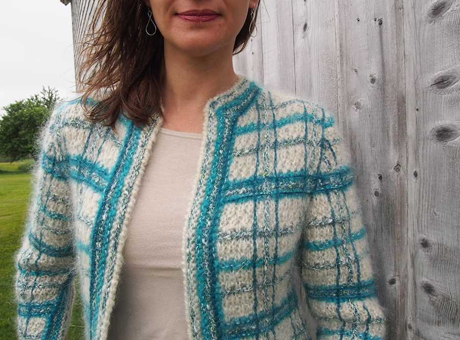DIY Knit: Channeling Chanel with a Stylish Jacket Pattern
