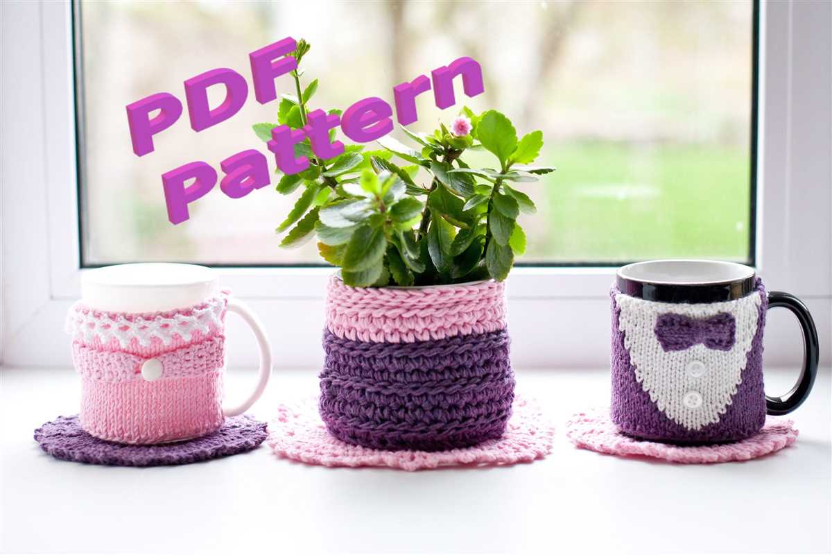 Knit Your Own Cup Cozy with This Free Pattern