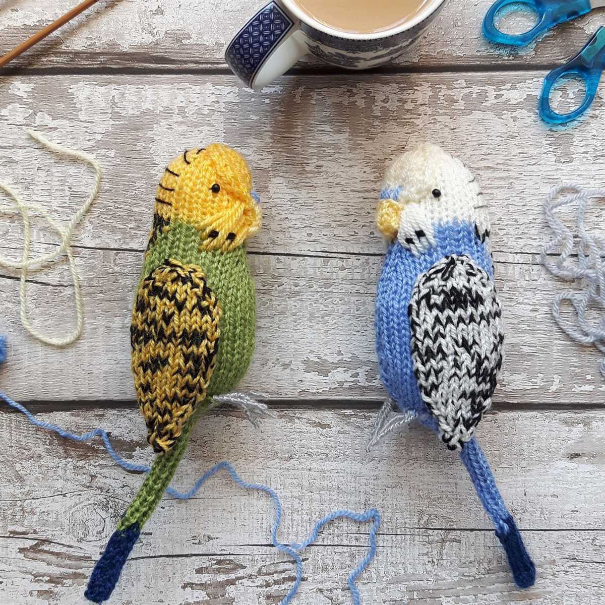 Budget-Friendly Budgie Knitting Designs