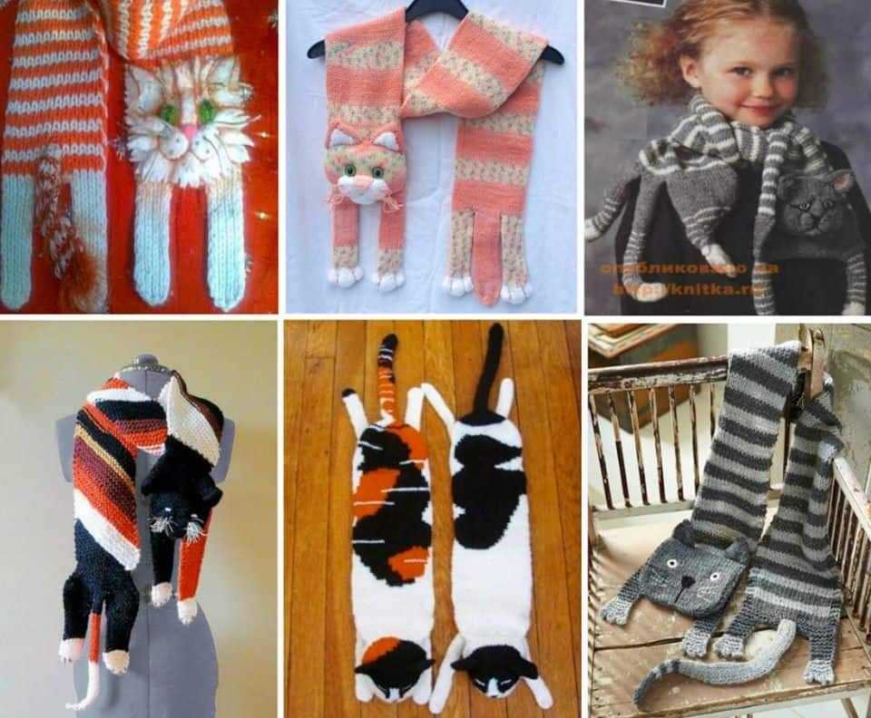 Knit a Cozy Cat Scarf with this Free Pattern!