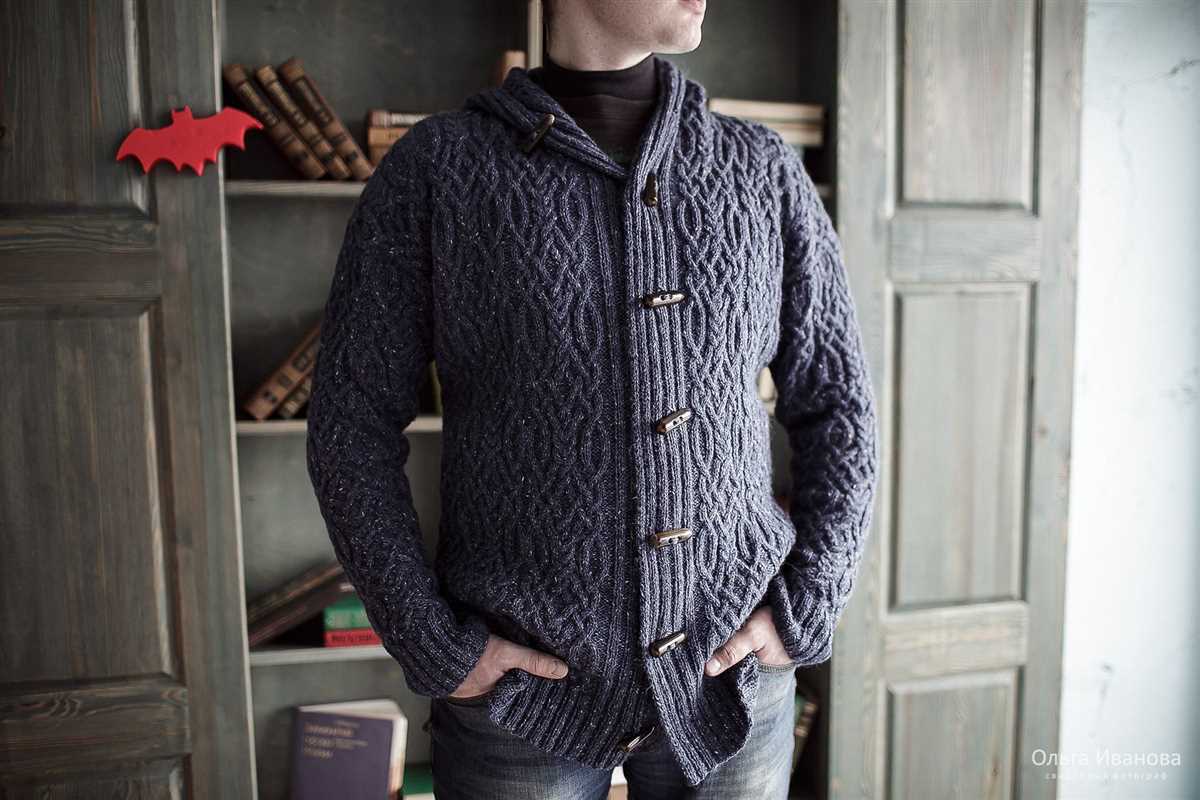 Effortless Knitting: A Free Pattern for Men's Cardigan