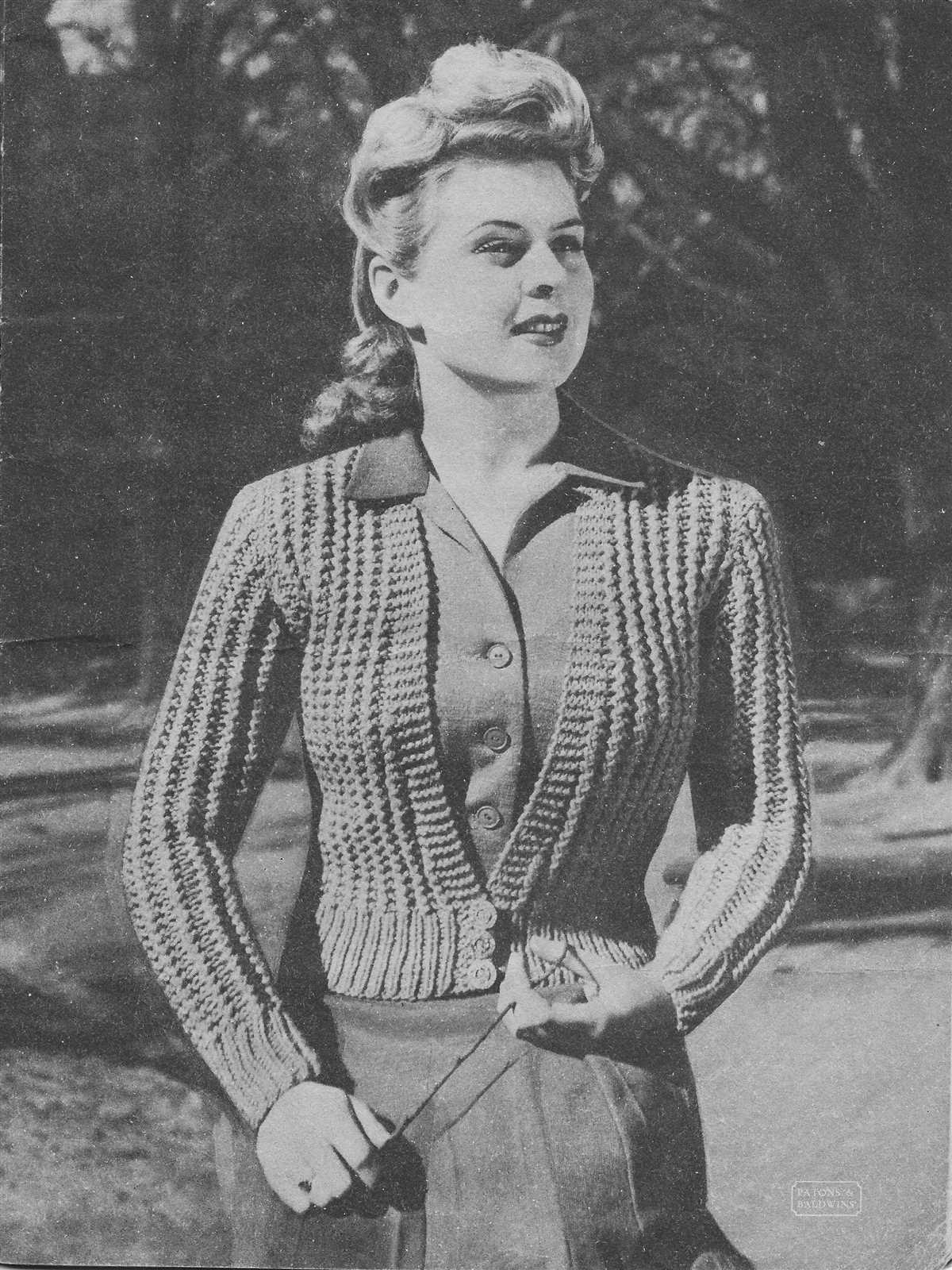 Uncovering 1940s Patterns: A Treasure Trove of Free Vintage Knitting ...