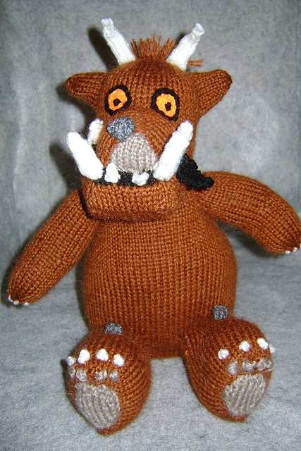Knit Your Own Gruffalo with This Free Pattern!