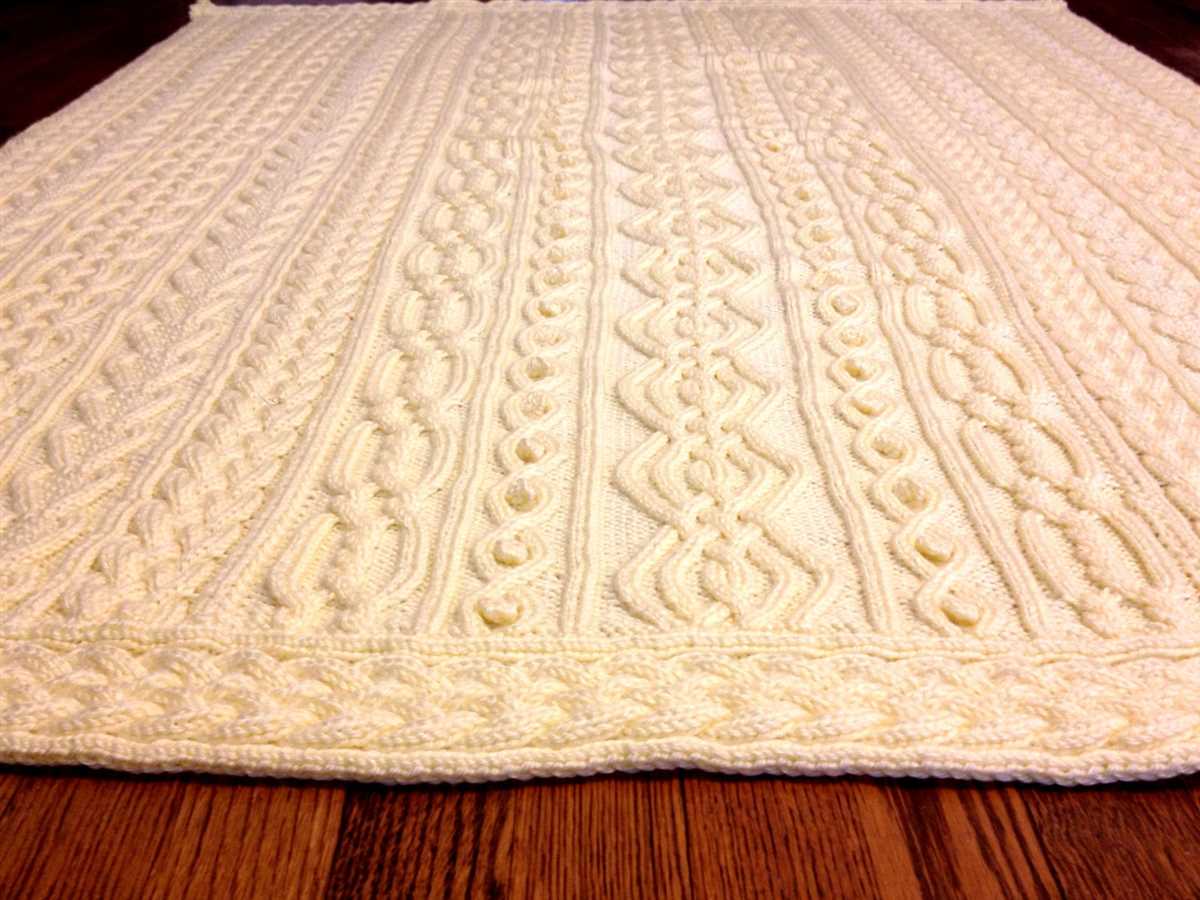 Explore the Beauty of Irish Aran Knitting With Free Patterns