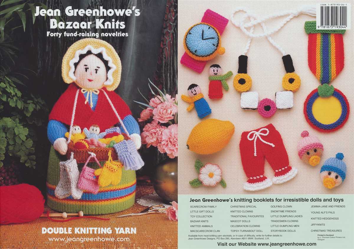 Adorable Free Knitted Animal Patterns by Jean Greenhowe