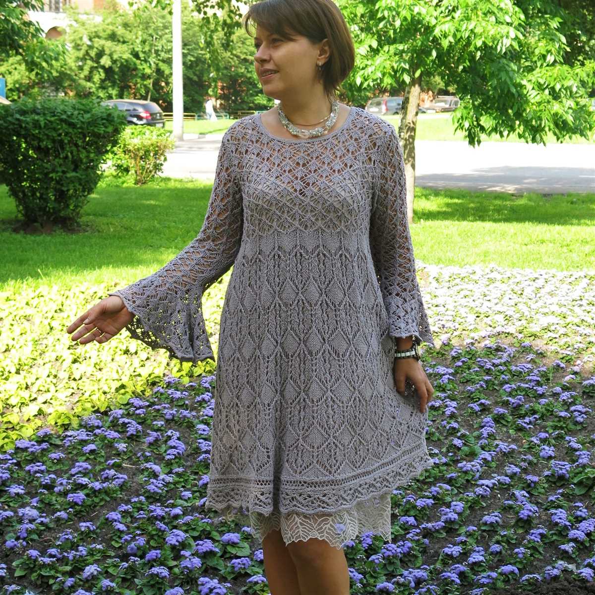 Elegant Lace Dress: A Knitting Pattern to Wow!