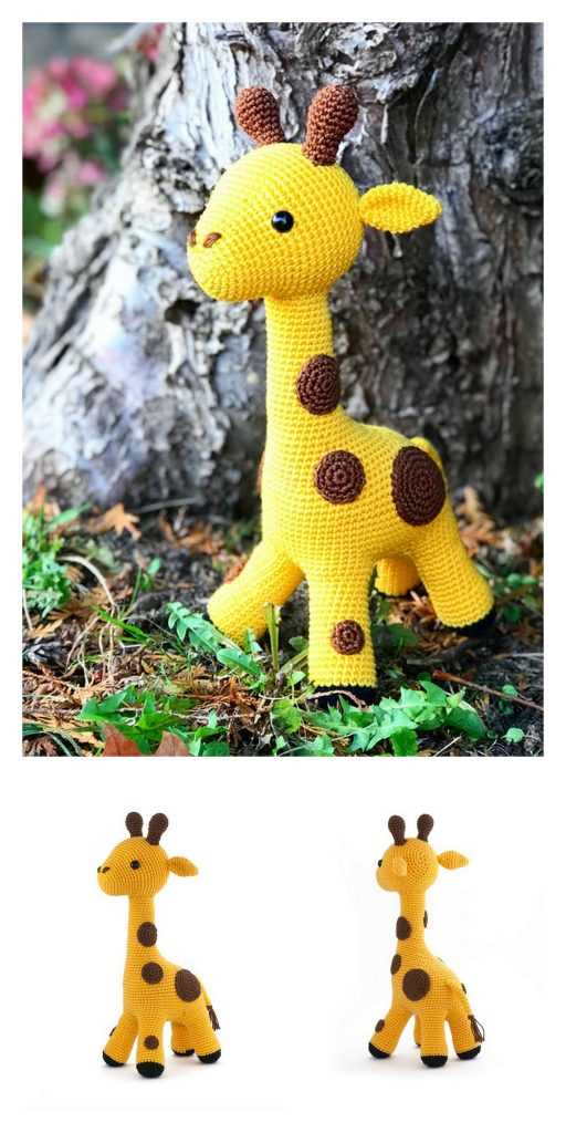 Free Pattern for Knitting a Giraffe