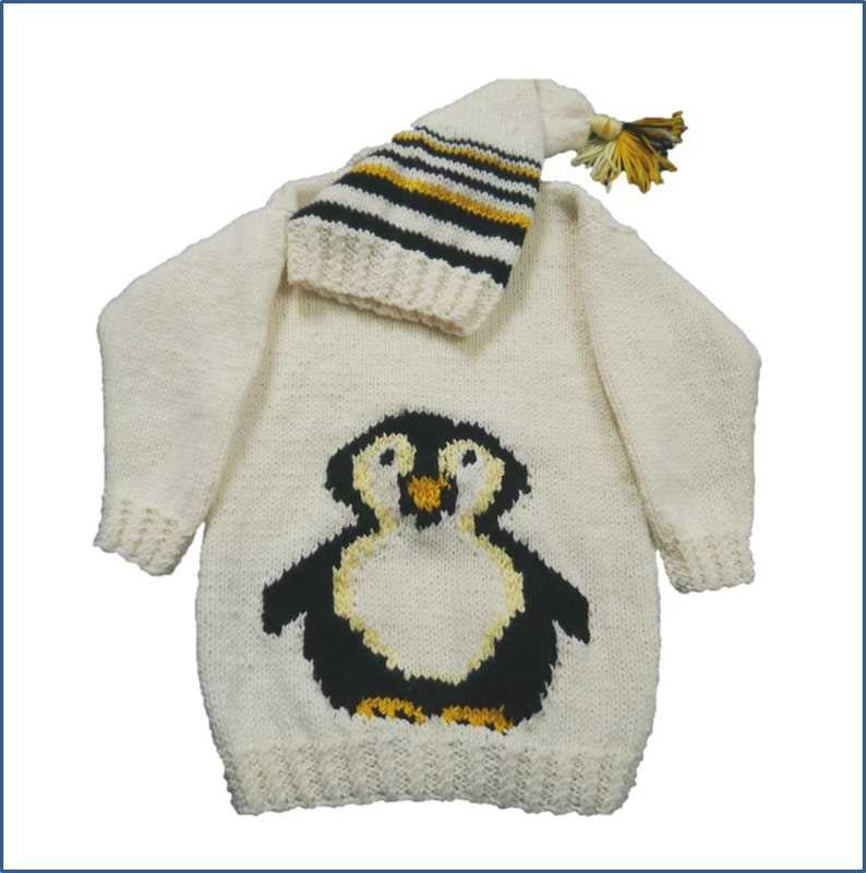 Adorable Penguin Hat Knitting Pattern: Free Download