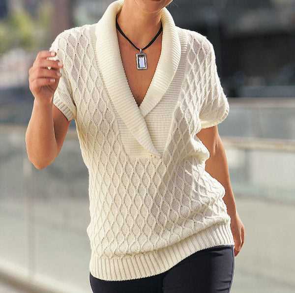 Stylish and Cozy: Knit Your Own V Neck Sweater with This Pattern