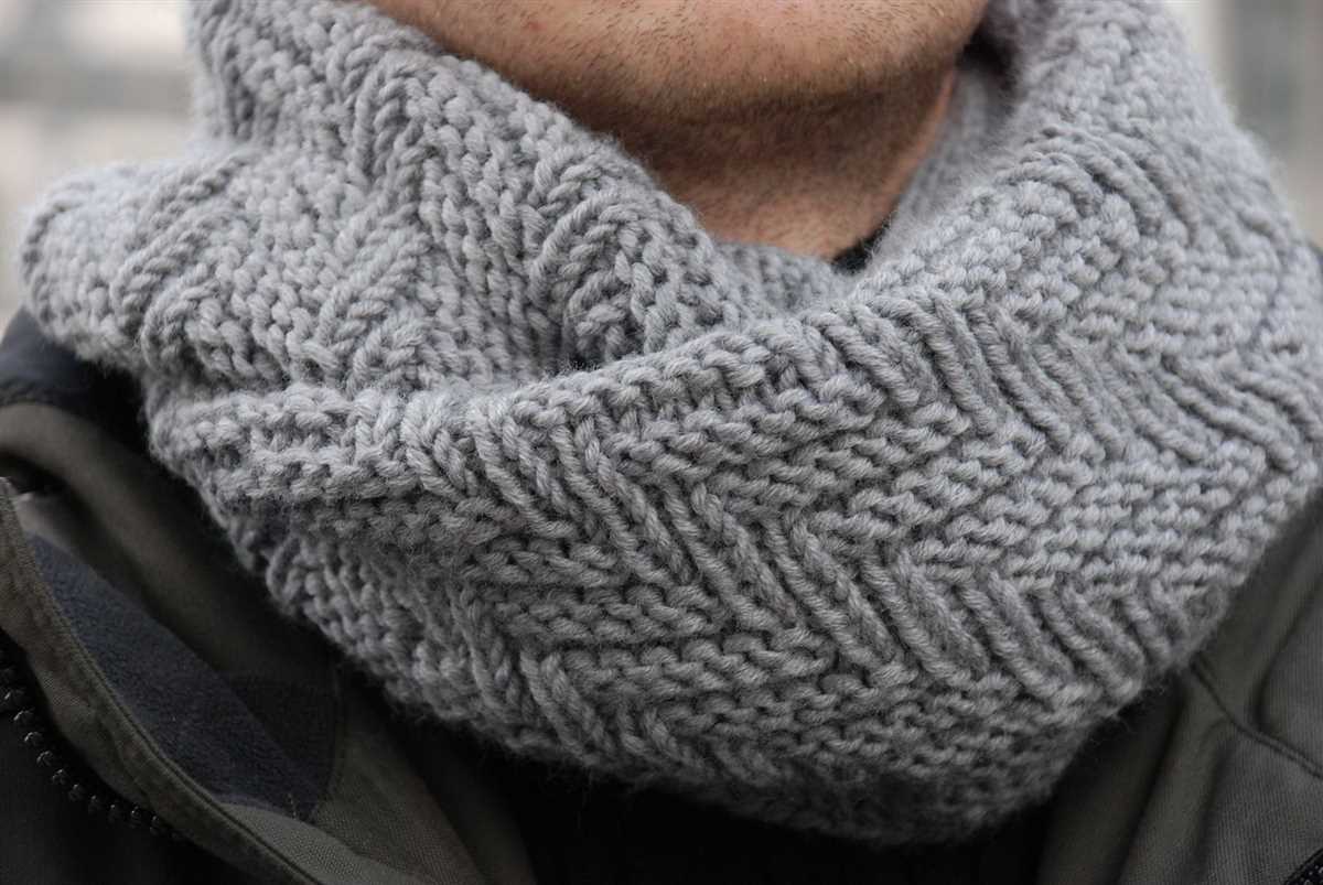 Stylish and Simple Scarf Knitting Patterns for Men