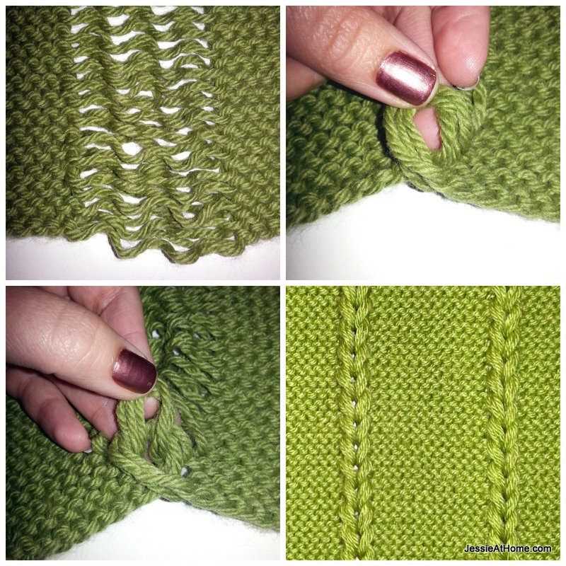 Unique Knitting Machine Cowl Pattern