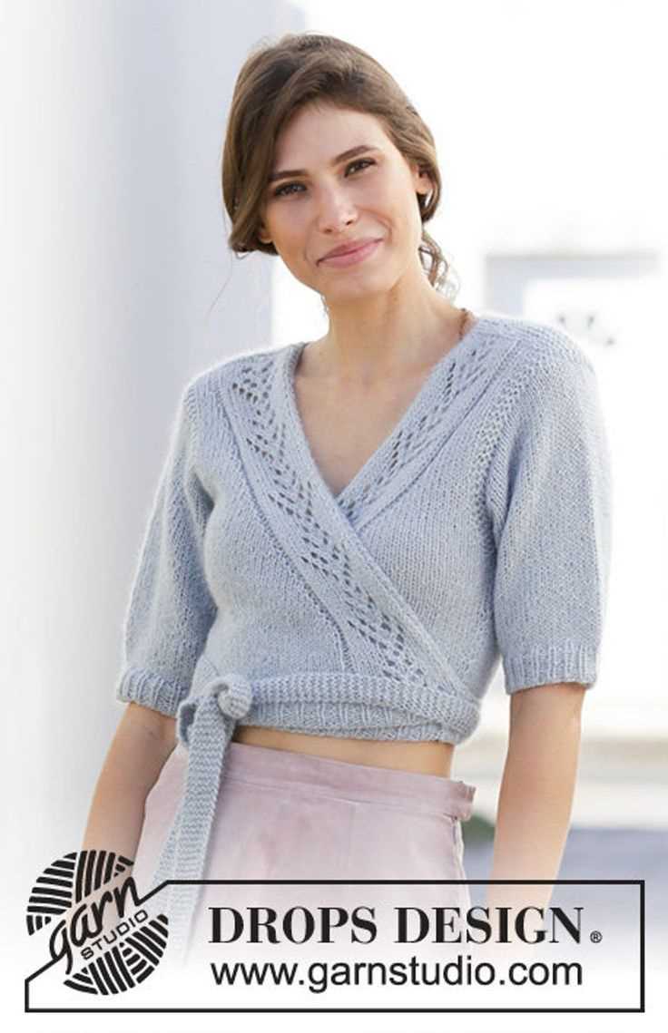 Stylish and Easy: Knit Your Own Ladies Wrap Cardigan