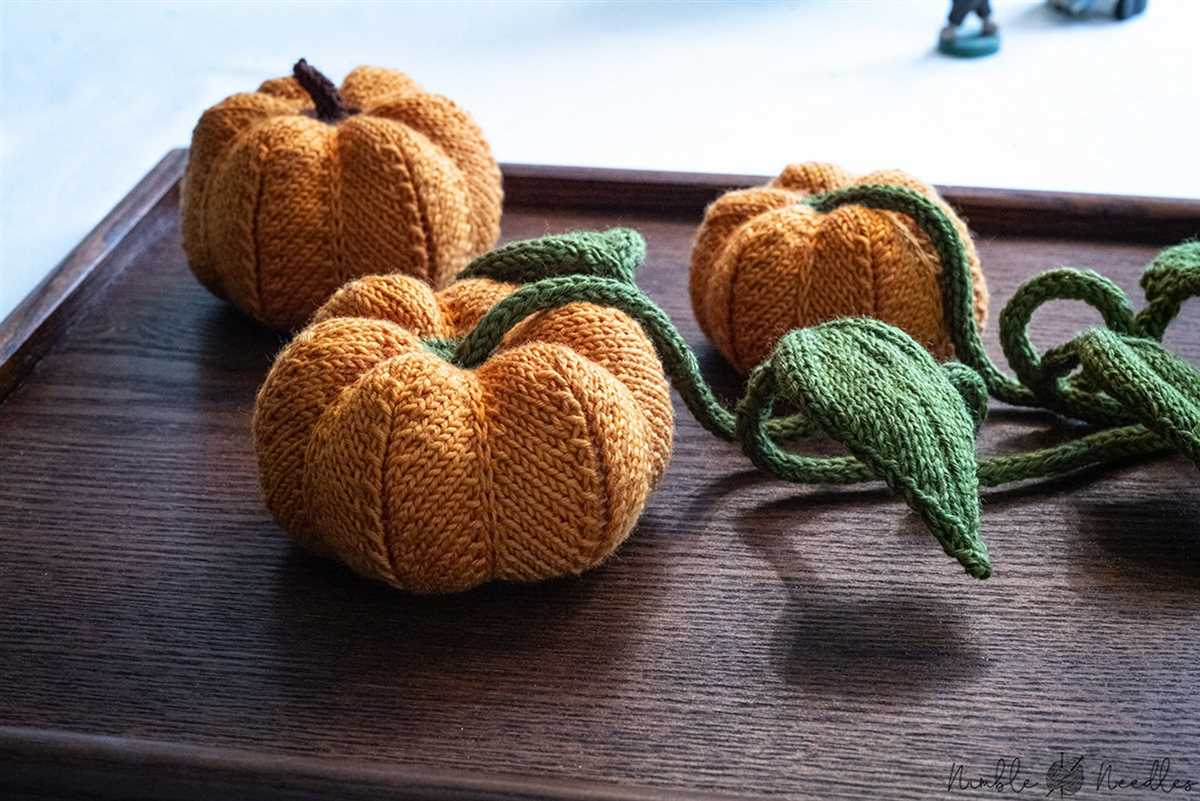 Creating a Cozy Fall Decor with a Loom Knit Pumpkin Pattern