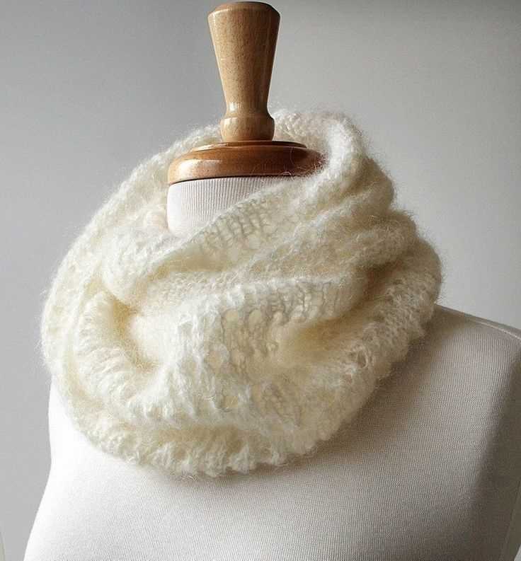 Cozy and Chic: Knit Your Own Mohair Cowl