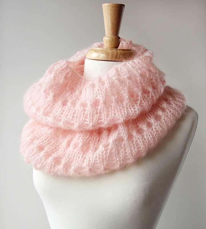 Cozy and Chic: Knit Your Own Mohair Cowl