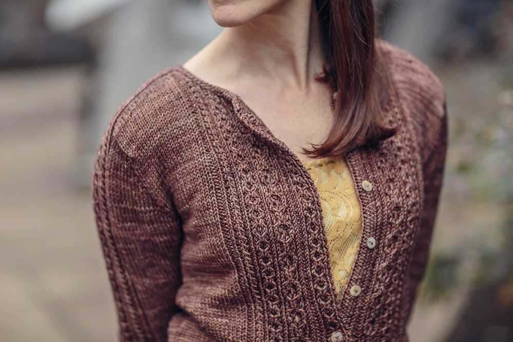 Simply Knit: A No-Button Cardigan Pattern
