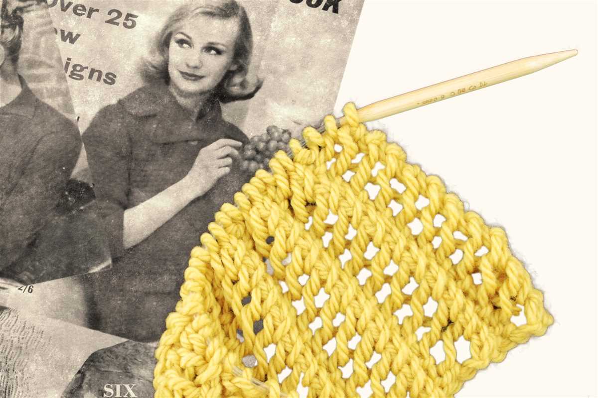 Minimalist Lace: Knit a One-Row Scarf Pattern