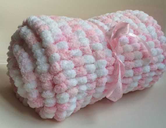 Cozy Comfort: Free Knitting Pattern for Pom Pom Blanket