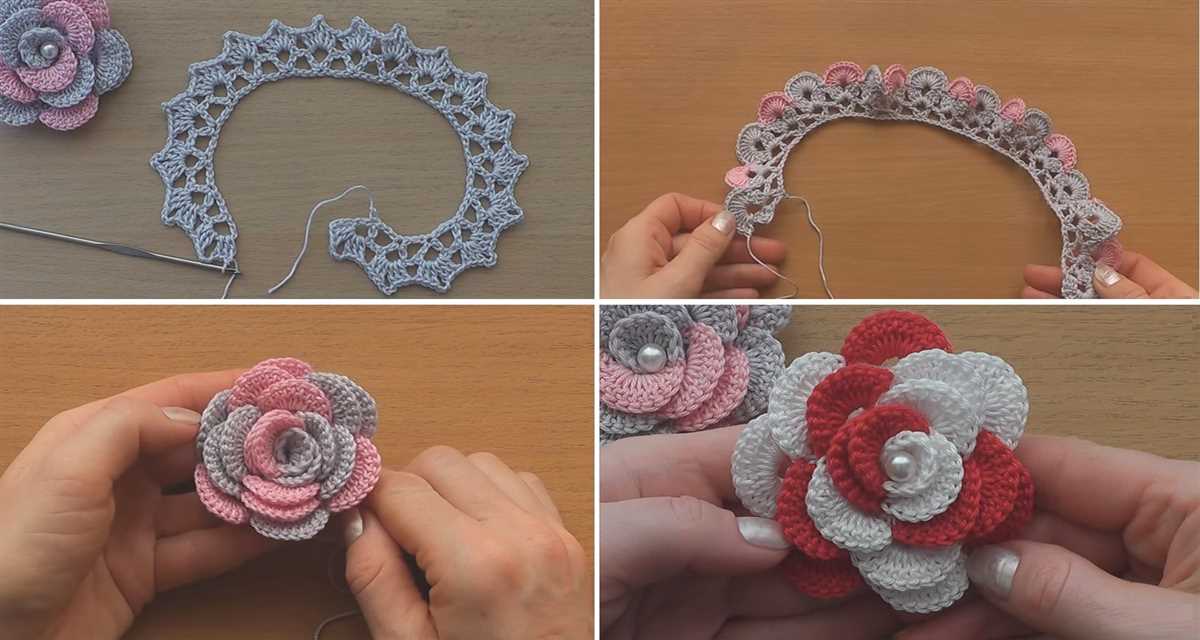 Free Rose Knitting Pattern