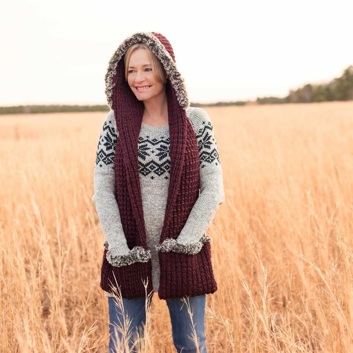 Knit a stylish and versatile scoodie with this easy pattern!