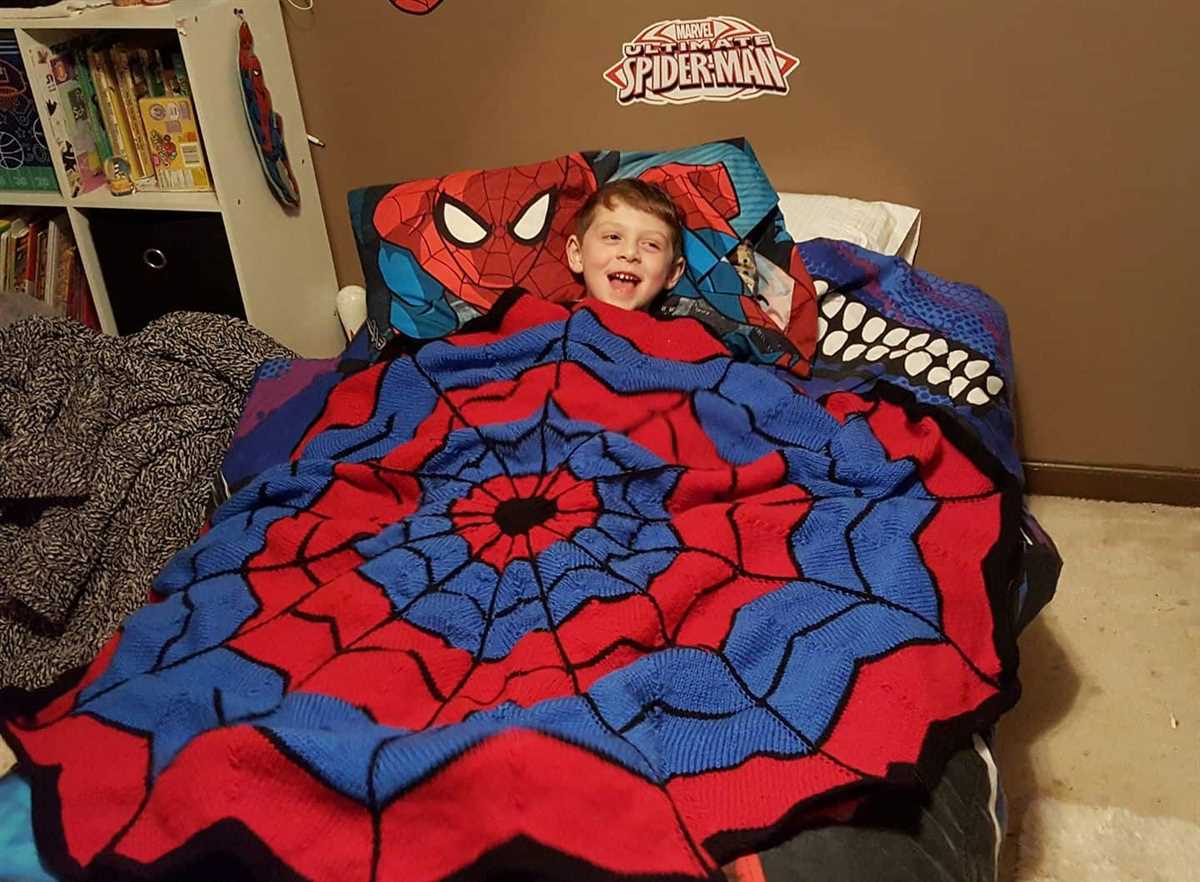 Knit Your Own Spiderman Beanie Hat