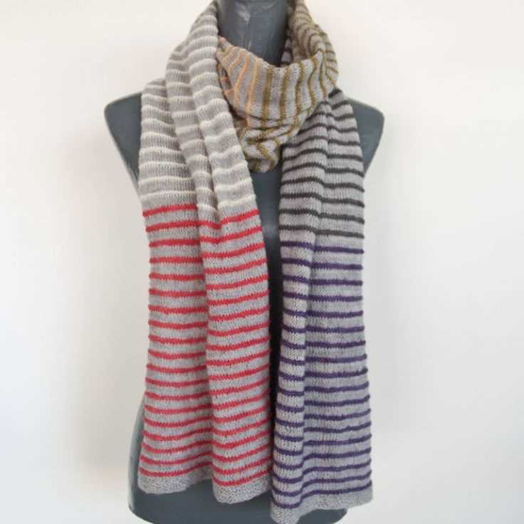 Cozy and Easy Tube Scarf Knitting Pattern