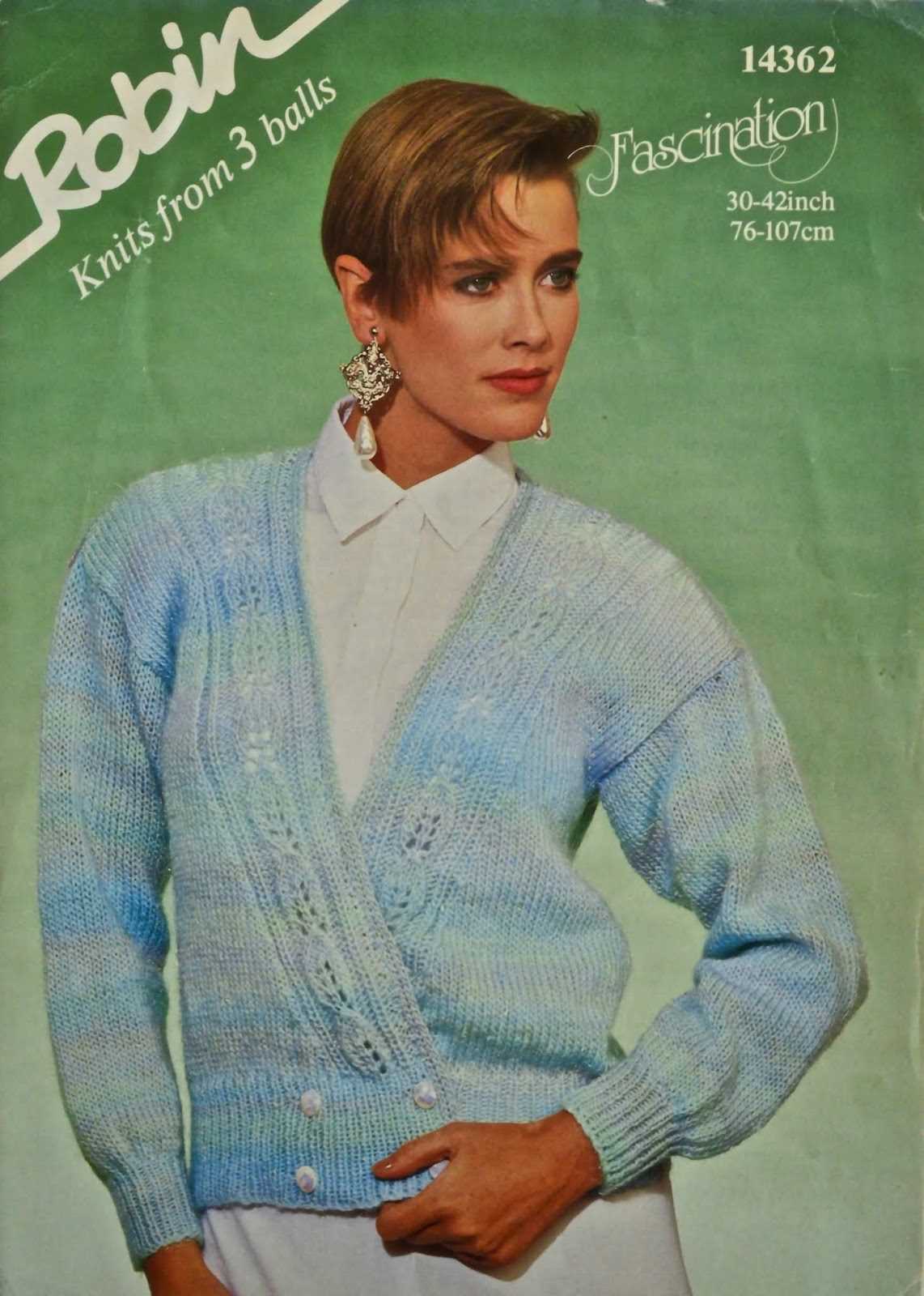 Discover Timeless Knitting Patterns from the 1980s
