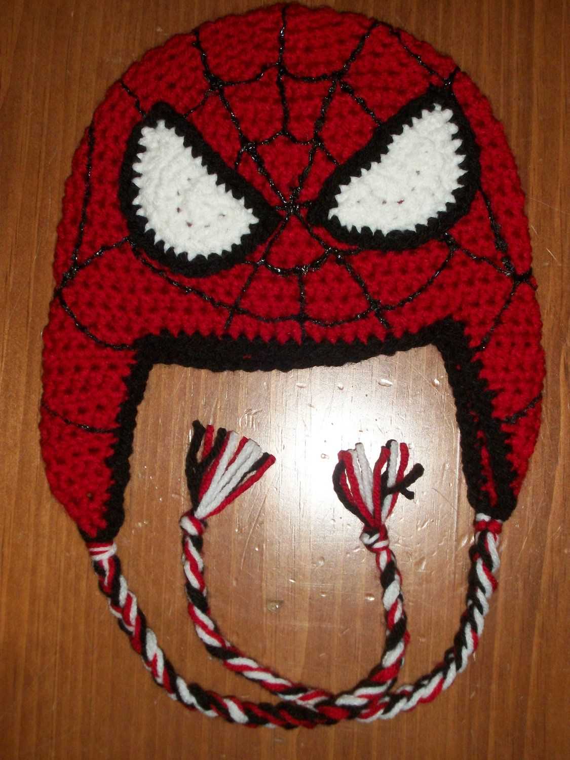 Knit Your Own Spiderman Beanie Hat