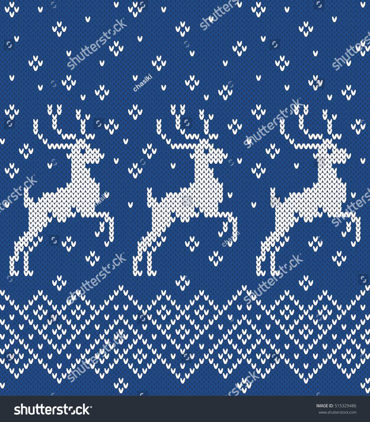 Knit a Cozy Sweater with a Delightful Deer Pattern