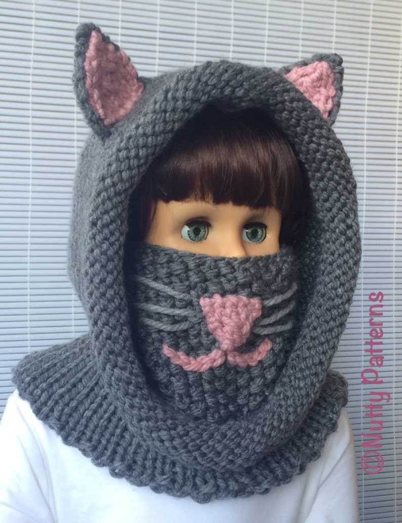 Knit a Cozy Balaclava Hood with this Pattern