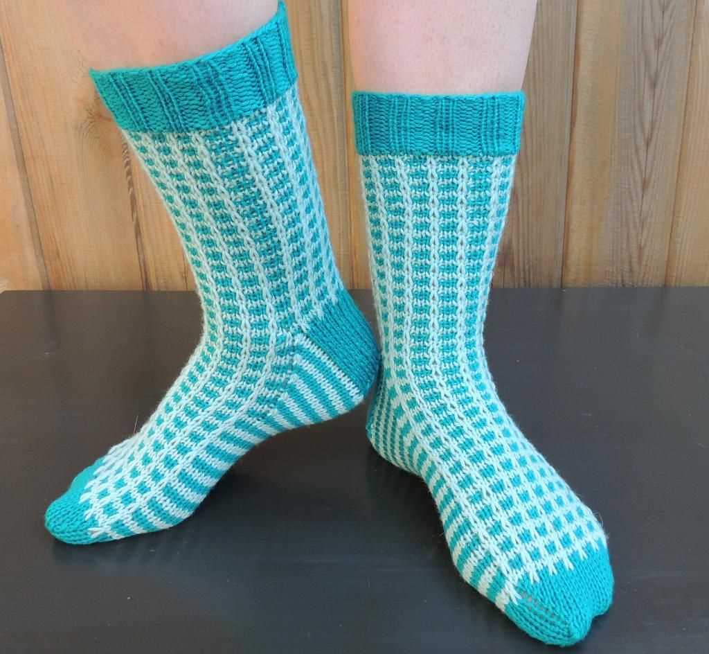 Knit the perfect work socks for men