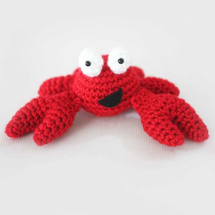 Free crab knitting pattern