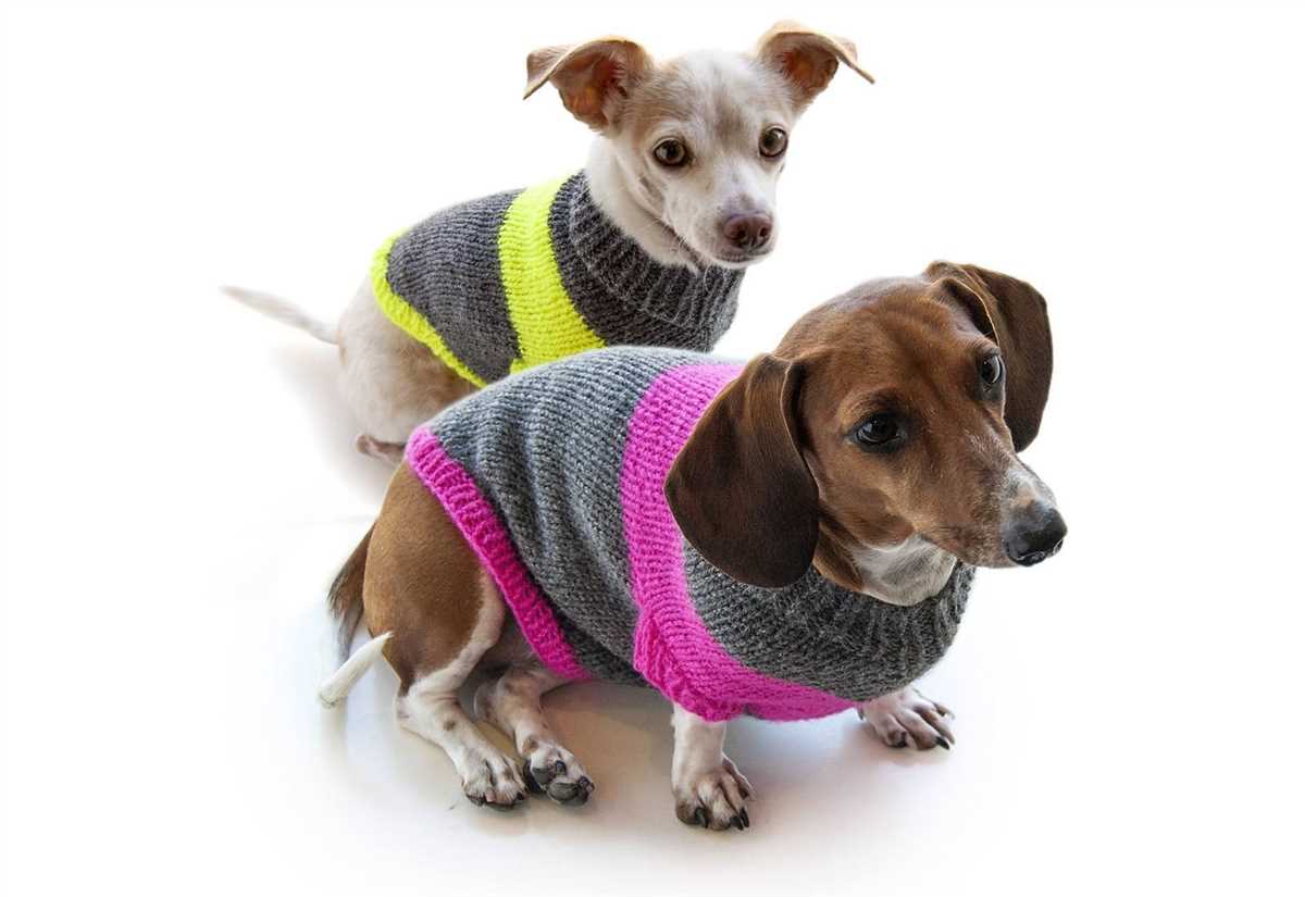 Free knitting pattern for a dachshund