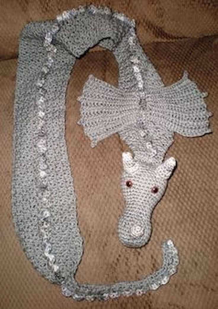 Knit Your Own Dragon: Scarf Pattern