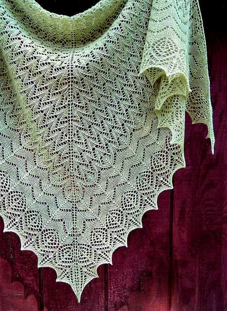 Delicate and Dreamy: A Knitting Pattern for a Lace Weight Shawl