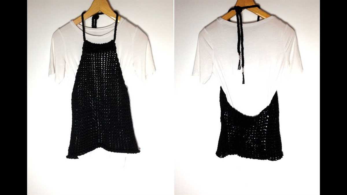 Simple step-by-step guide: Knit your own halter top effortlessly