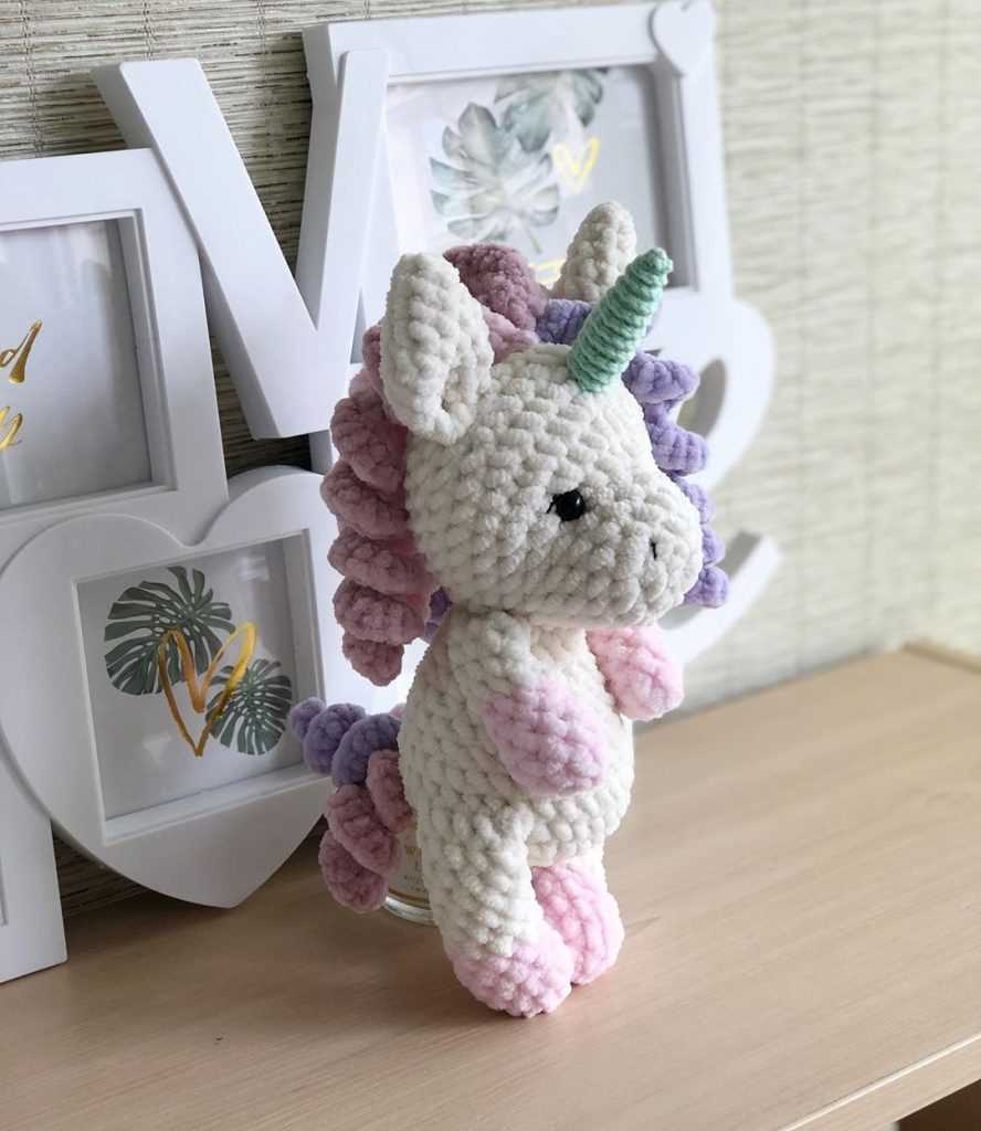 Magical Mini Unicorn Knitting Pattern for Free