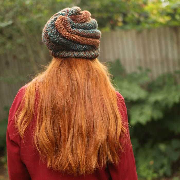 Knit a Stylish Swirl Hat with This Free Pattern!
