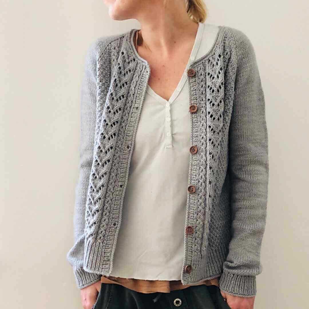 Cozy and stylish: Knit your own Chenille Cardigan