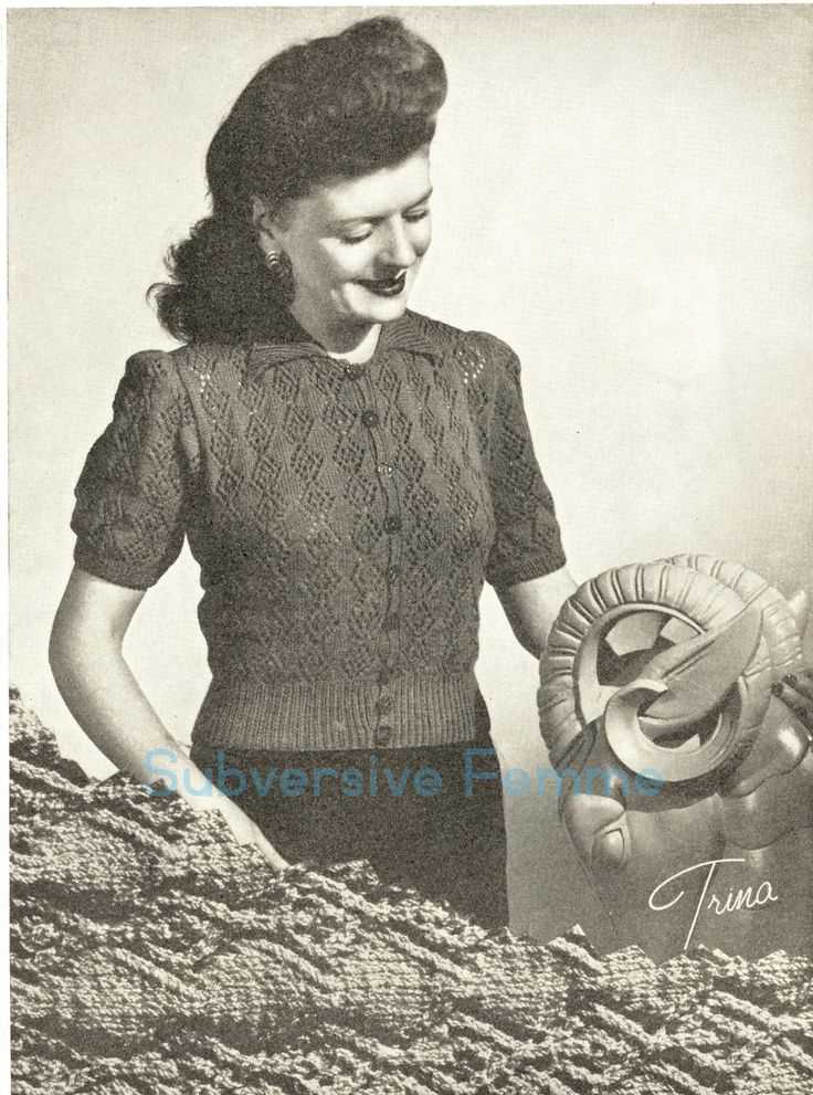 Uncovering 1940s Patterns: A Treasure Trove of Free Vintage Knitting ...